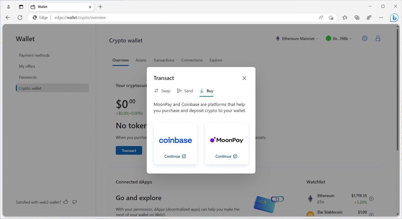 Microsoft is testing a built-in crypto wallet for Edge - Niche Business ...